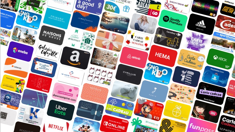 Boutique cartes cadeaux Wonder-ecard